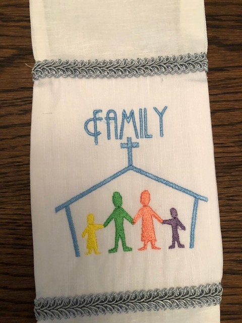 BAPTISM STOLE ...custom Designed Stole for Priests or - Etsy