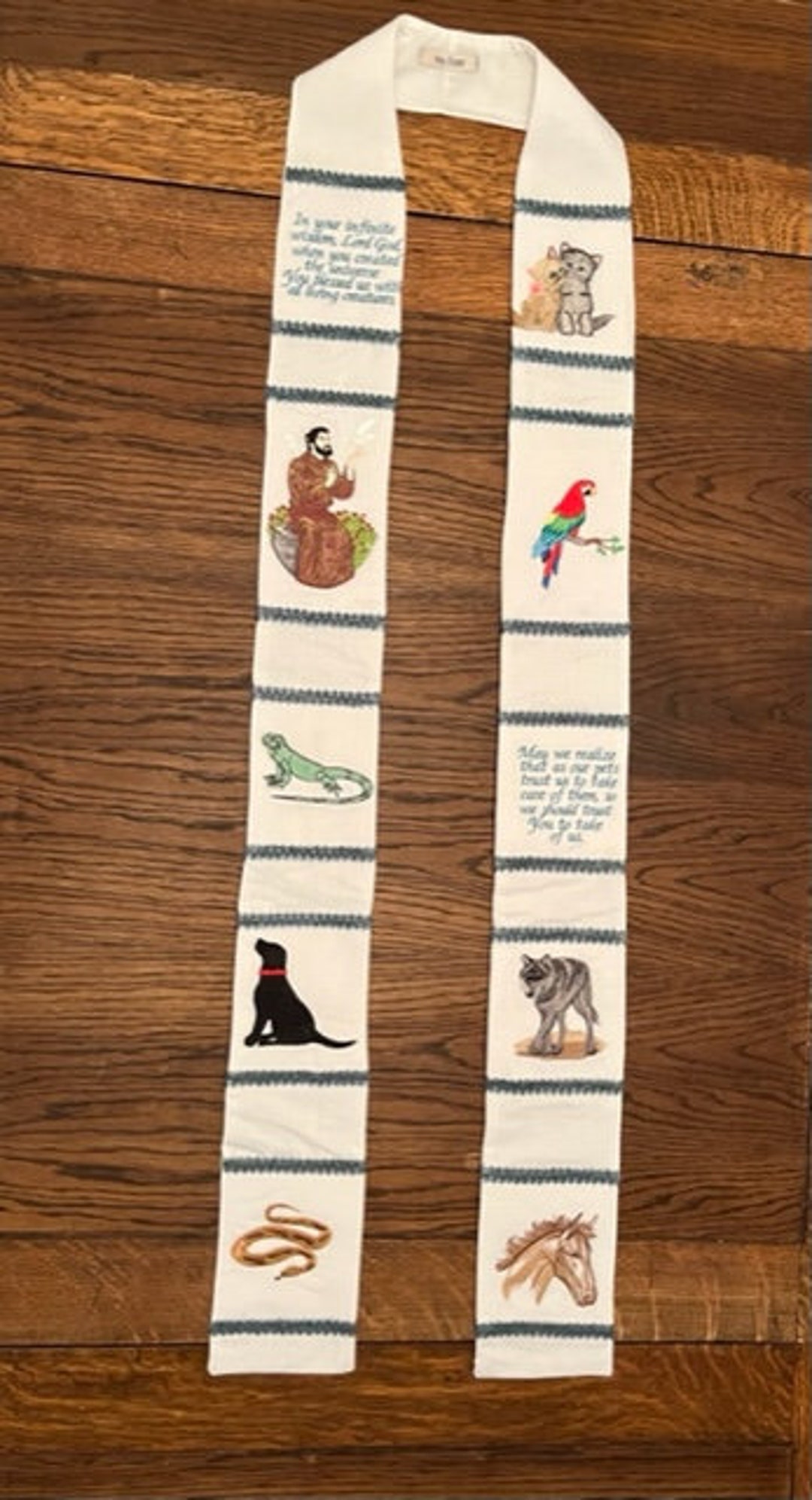 Blessing of the Animals Stole...celebrate This Wonderful Day With a ...