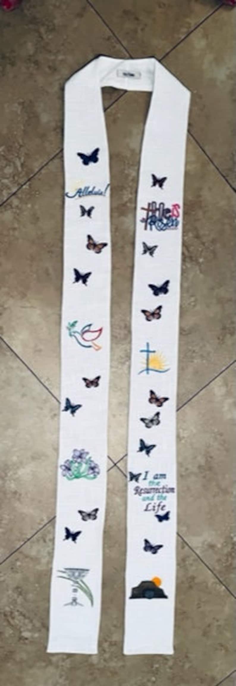 CUSTOM EASTER Stole...custom Designed Stole for Priests or - Etsy