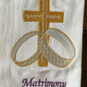 Seven Sacraments Custom Embroidered Beautifully...perfect for ...