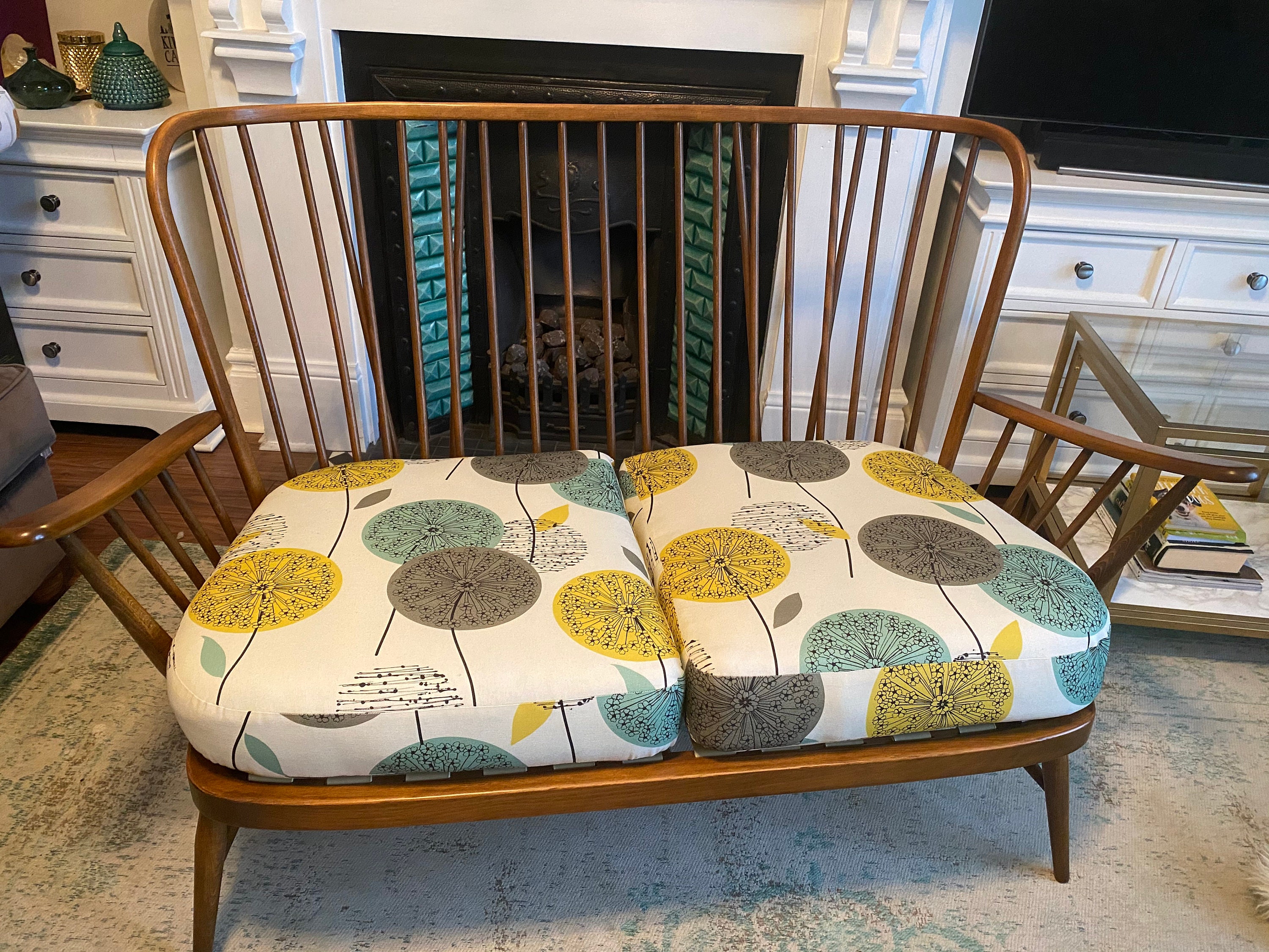 SOLD Ercol Evergreen 2 Seater Sofa CUSHIONS ONLY - Etsy UK