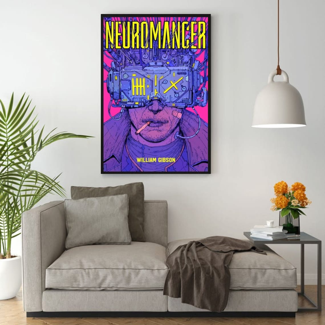 William Gibson's 'Neuromancer' Posters Wall | Etsy