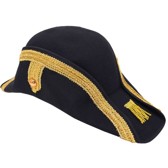 The TRICORNE/BICORNE 18th CENTURY Army Military Tricorn Hat | Etsy UK