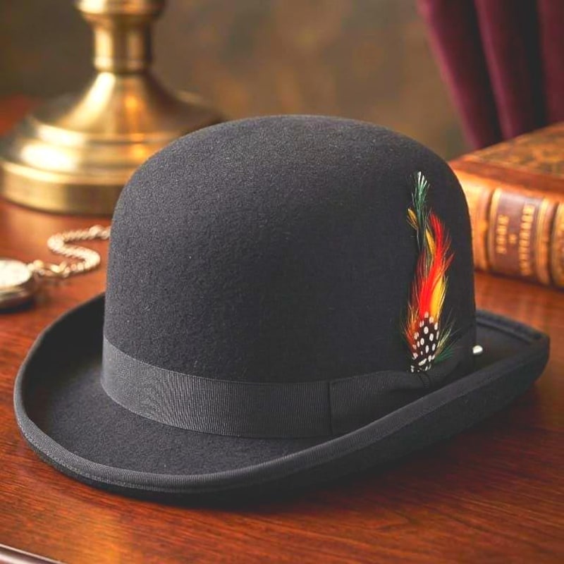 Felt Derby Hats - Etsy