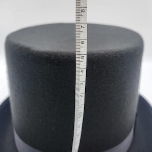 Personalize Your Fancy Dress Top Hat –high Crown Victorian Black ...