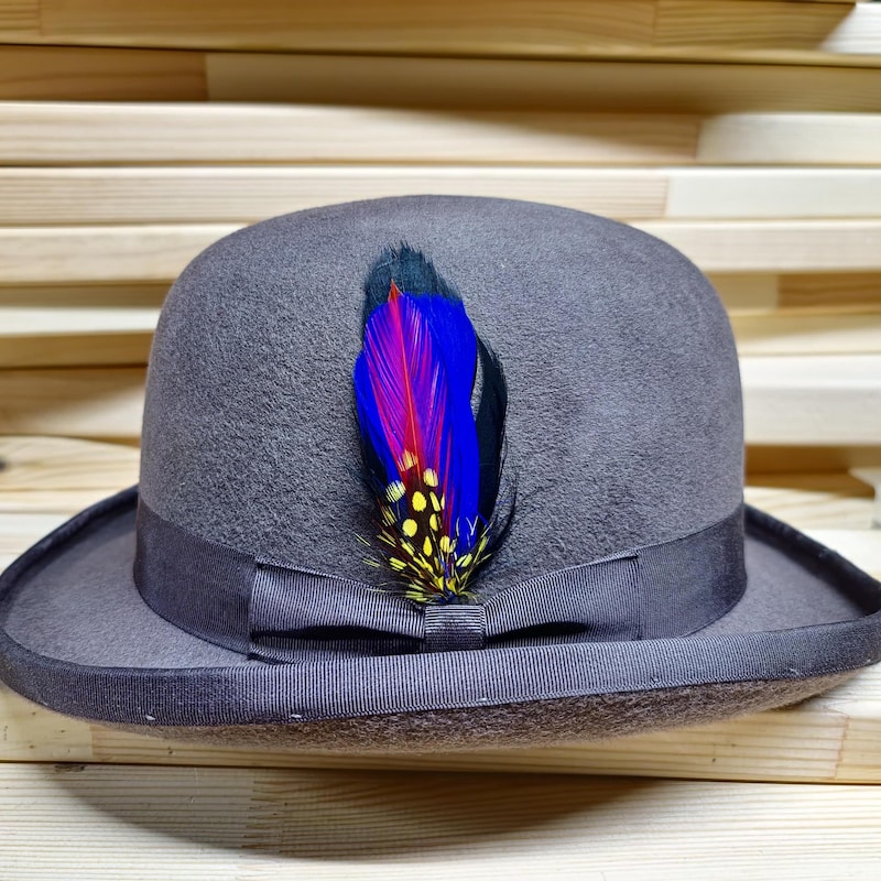 Vintage Fedora 7 1/4 Hat - Etsy UK