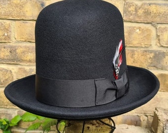 Feather Top Hat | Etsy