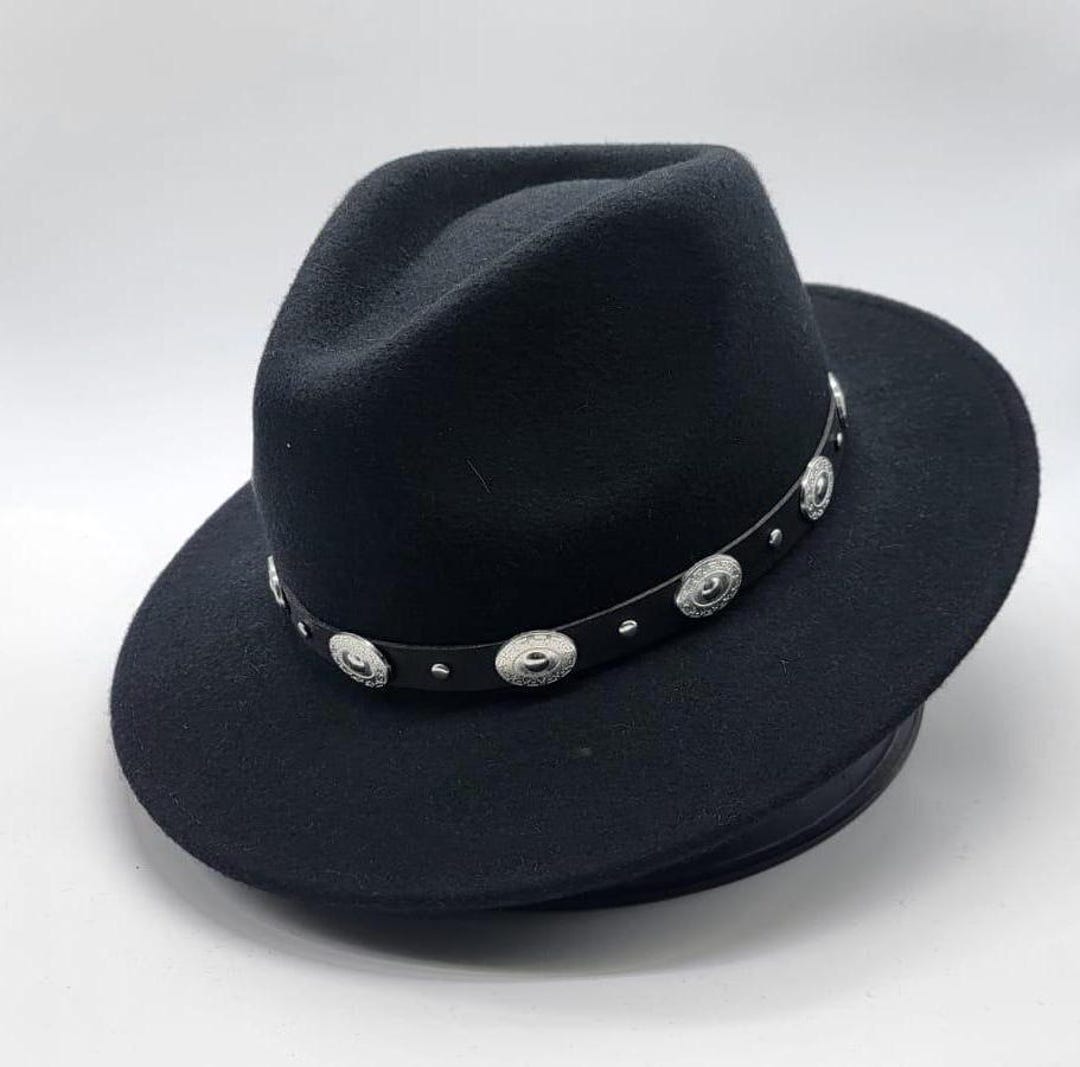 Customizable 100% Wool Felt Fedora – Personalize With Name or Initials ...