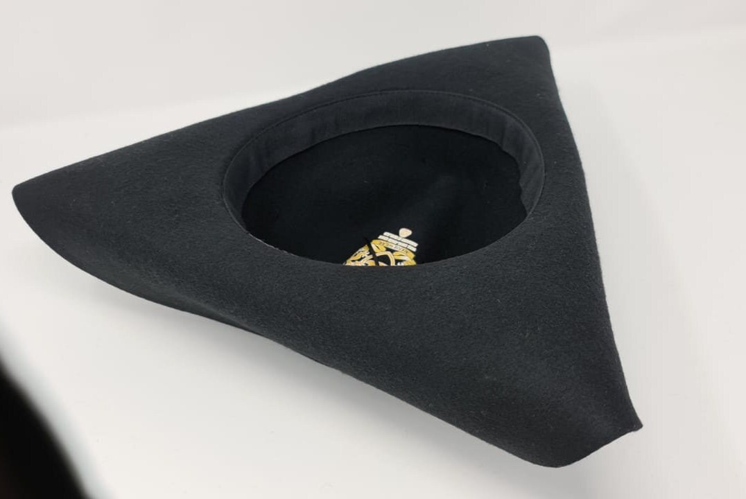 The TRICORNE 18th CENTURY Army Military Tricorn Hat 100% Wool | Etsy UK