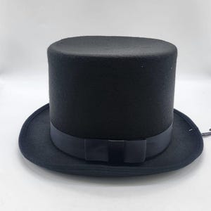 Personalize Your Fancy Dress Top Hat –high Crown Victorian Black ...
