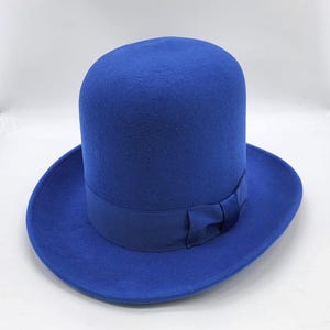 Oversized Tall Wool Bowler Hat: Erykah Badu Style, Custom Branding ...