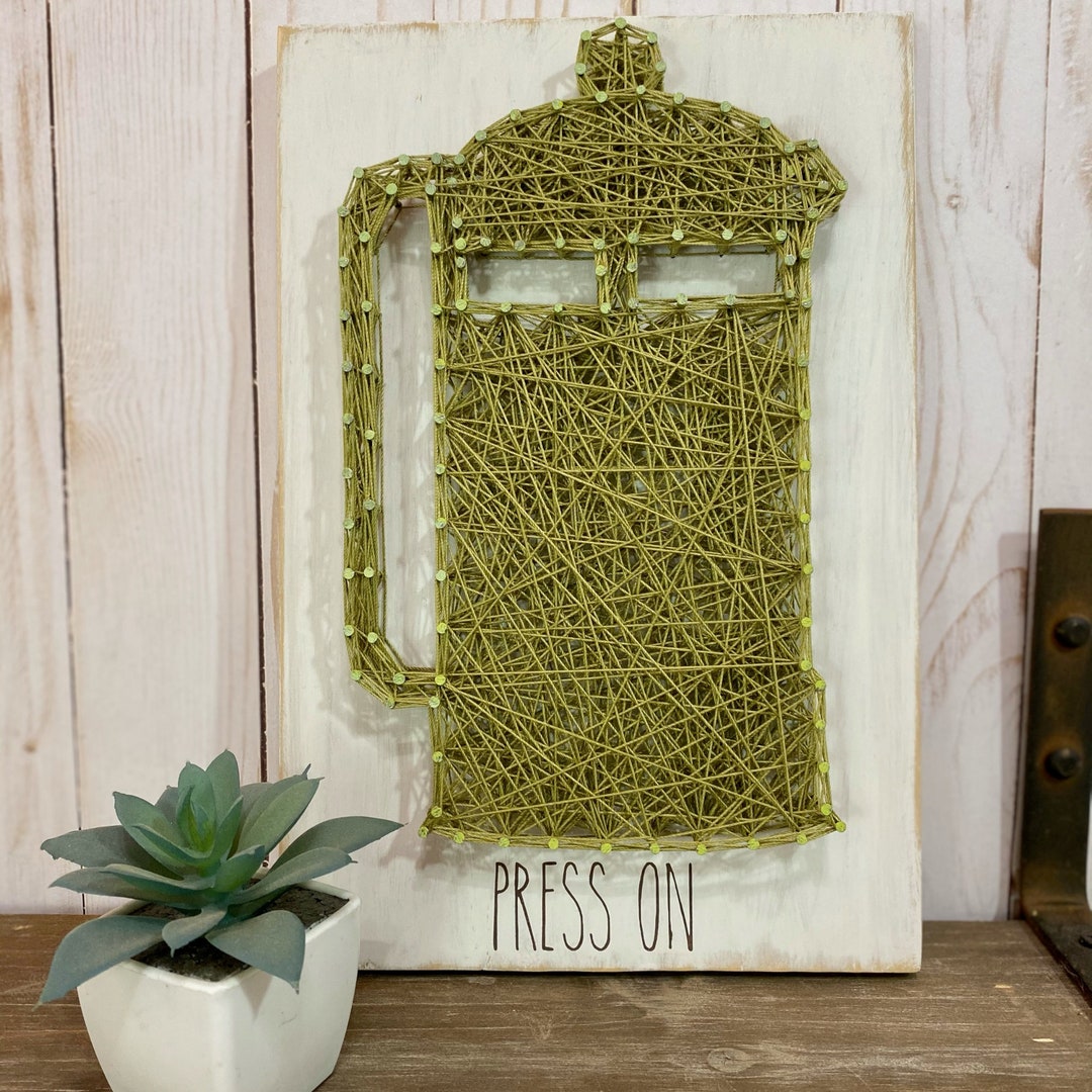String Art Press on Pattern/template - Etsy