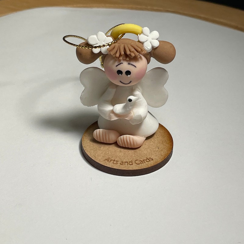 Polymer Clay Angel - Etsy