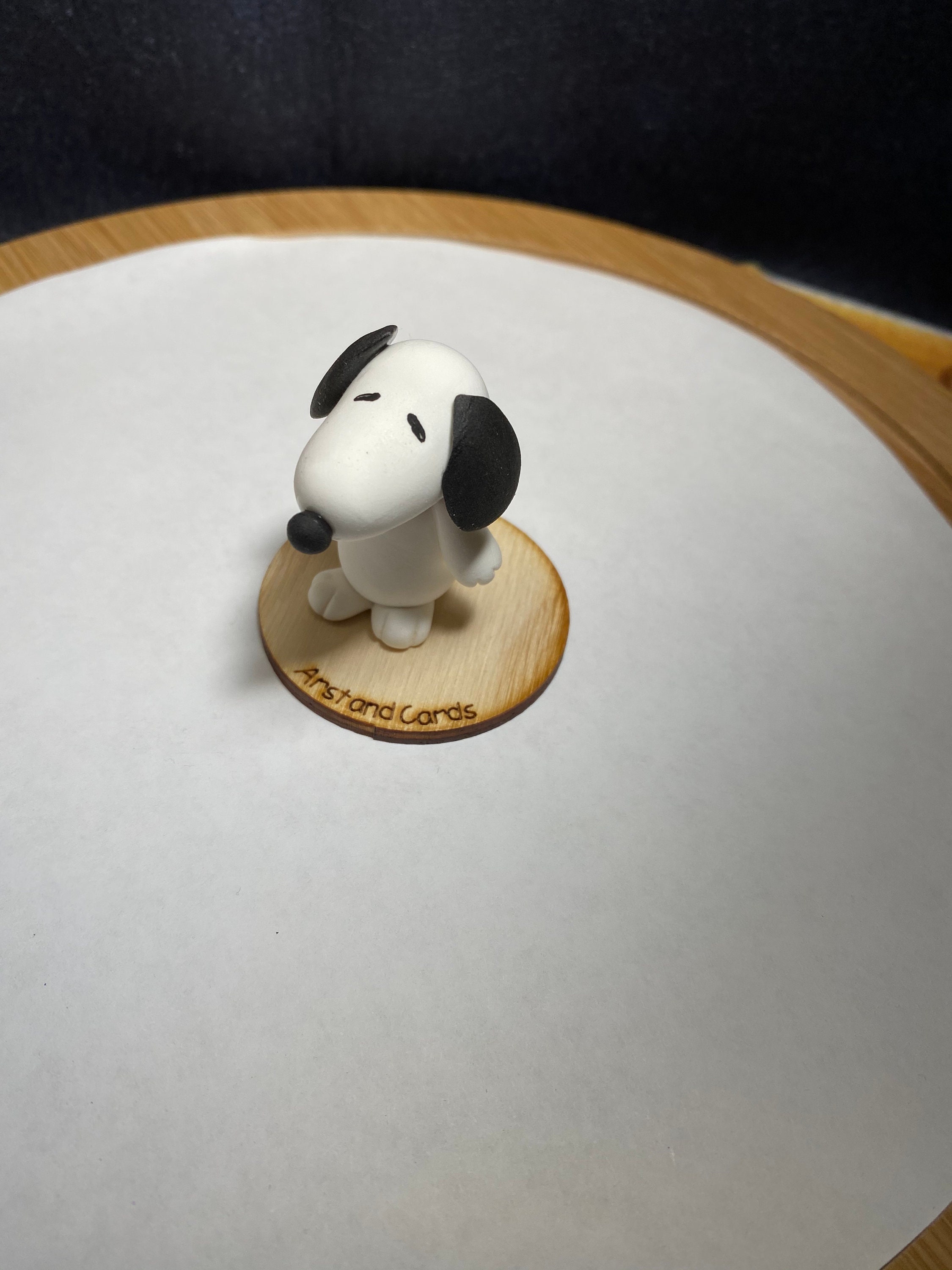 Clay Snoopy Figurine | Etsy