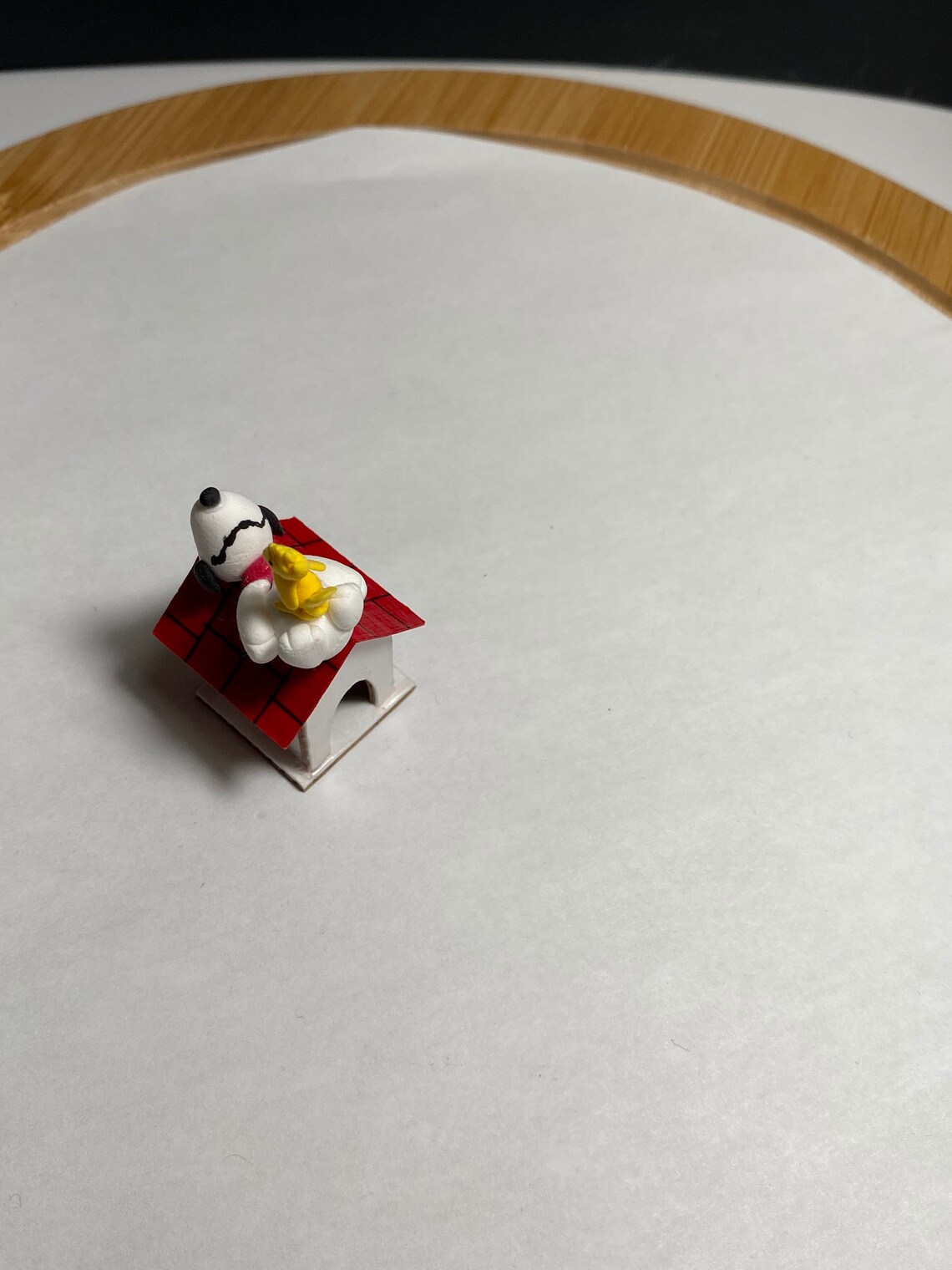 MINIATURE CLAY SNOOPY Handmade Miniature Clay Snoopy Cute | Etsy