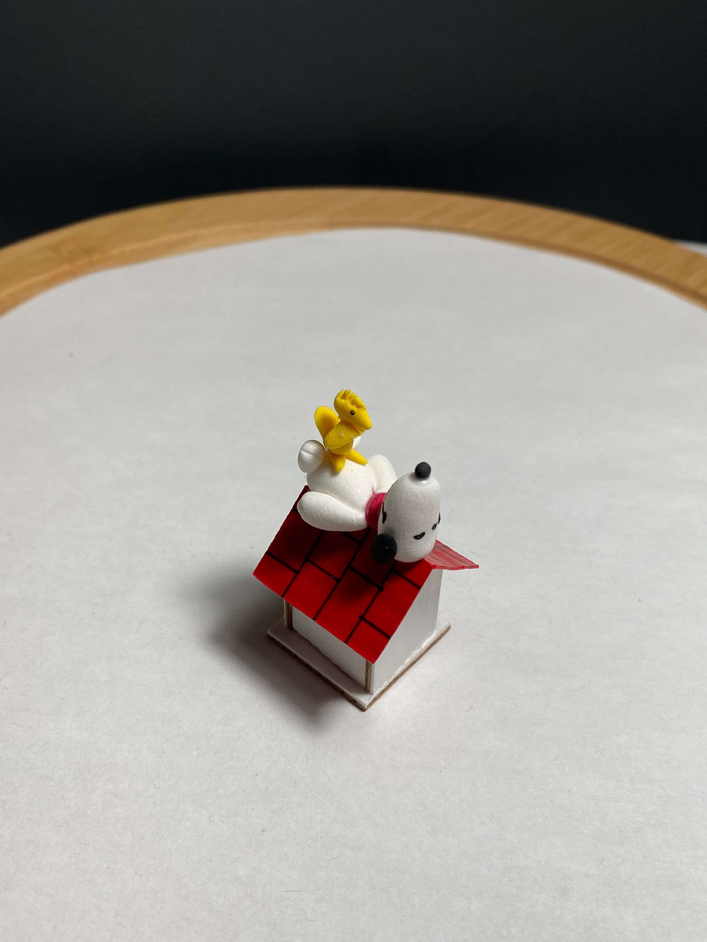 MINIATURE CLAY SNOOPY Handmade Miniature Clay Snoopy Cute - Etsy