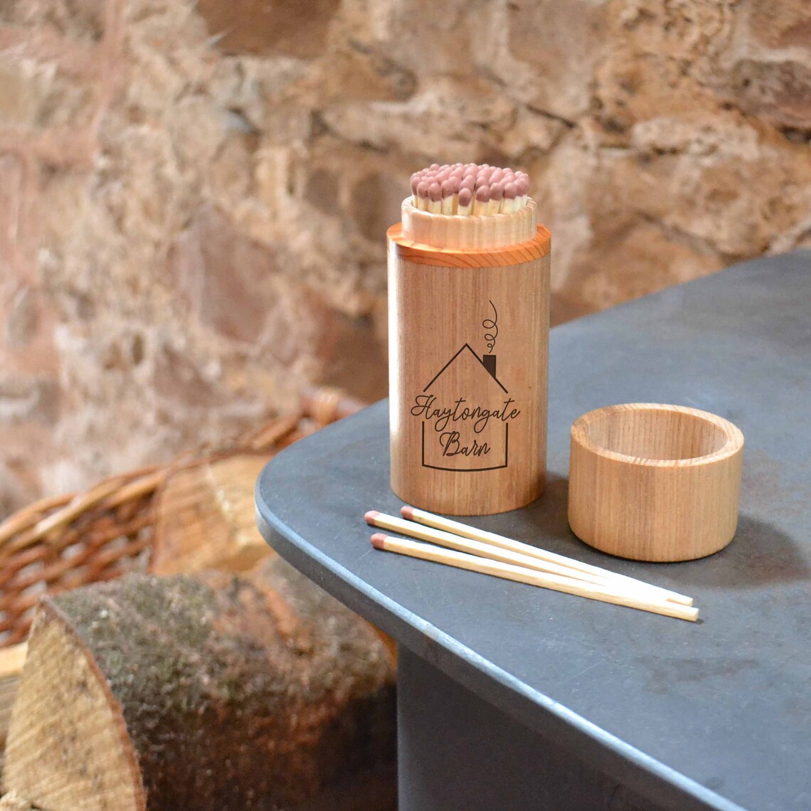 Long Match Box Holder With House Warming Gift - Etsy
