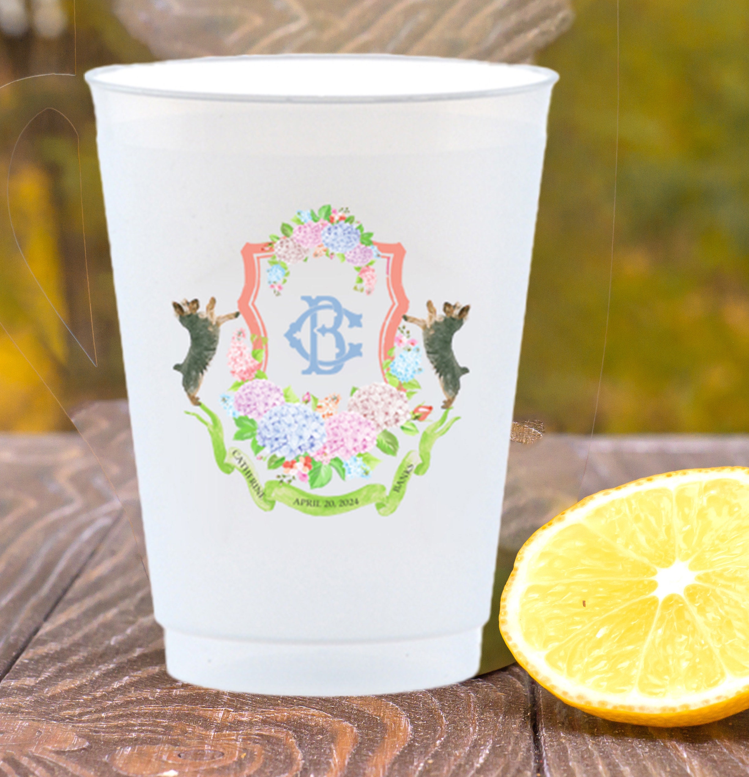 Custom Full Color Cups,frost Flex Cups,monogram Shatterproof Cups ...