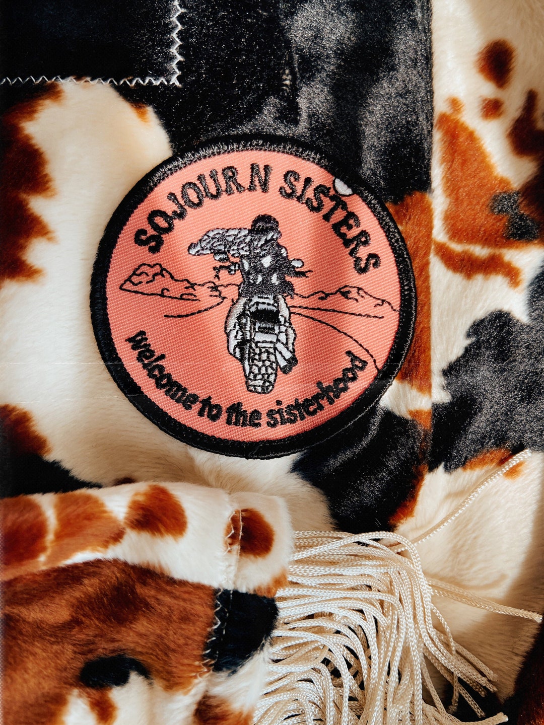 Sojourn Sisters Patch Clothing Brand Patch Motorcycle Club - Etsy