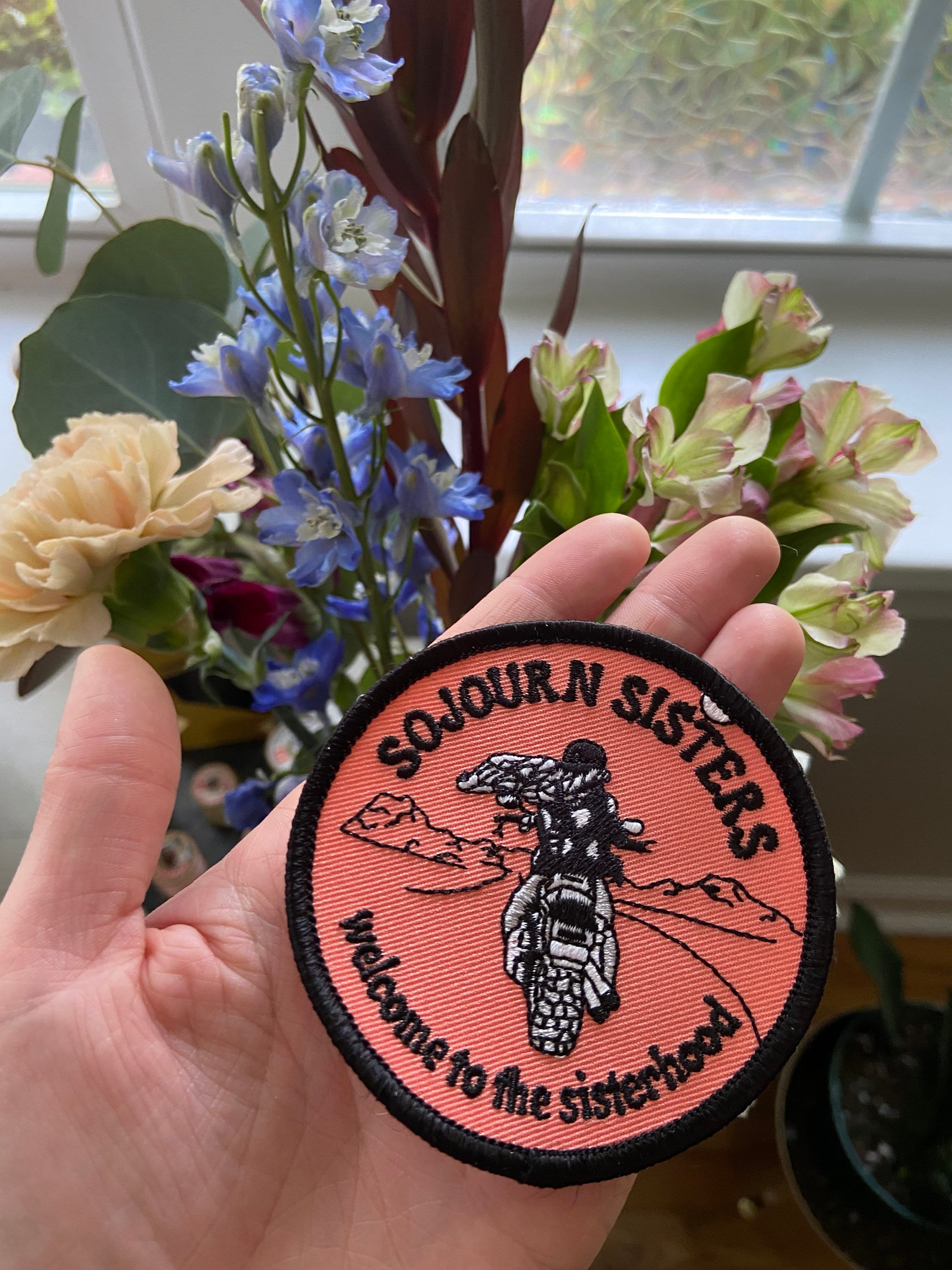 Sojourn Sisters Patch Clothing Brand Patch Motorcycle Club - Etsy