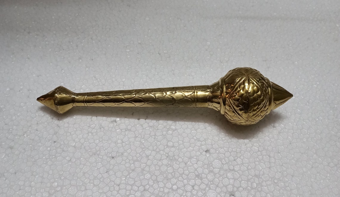 Lord Hanuman Gada, 11 Inch Hanuman Ji Gada, Hanuman Mace, Bajrangbali ...