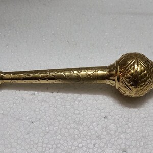 Lord Hanuman Gada, 11 Inch Hanuman Ji Gada, Hanuman Mace, Bajrangbali ...