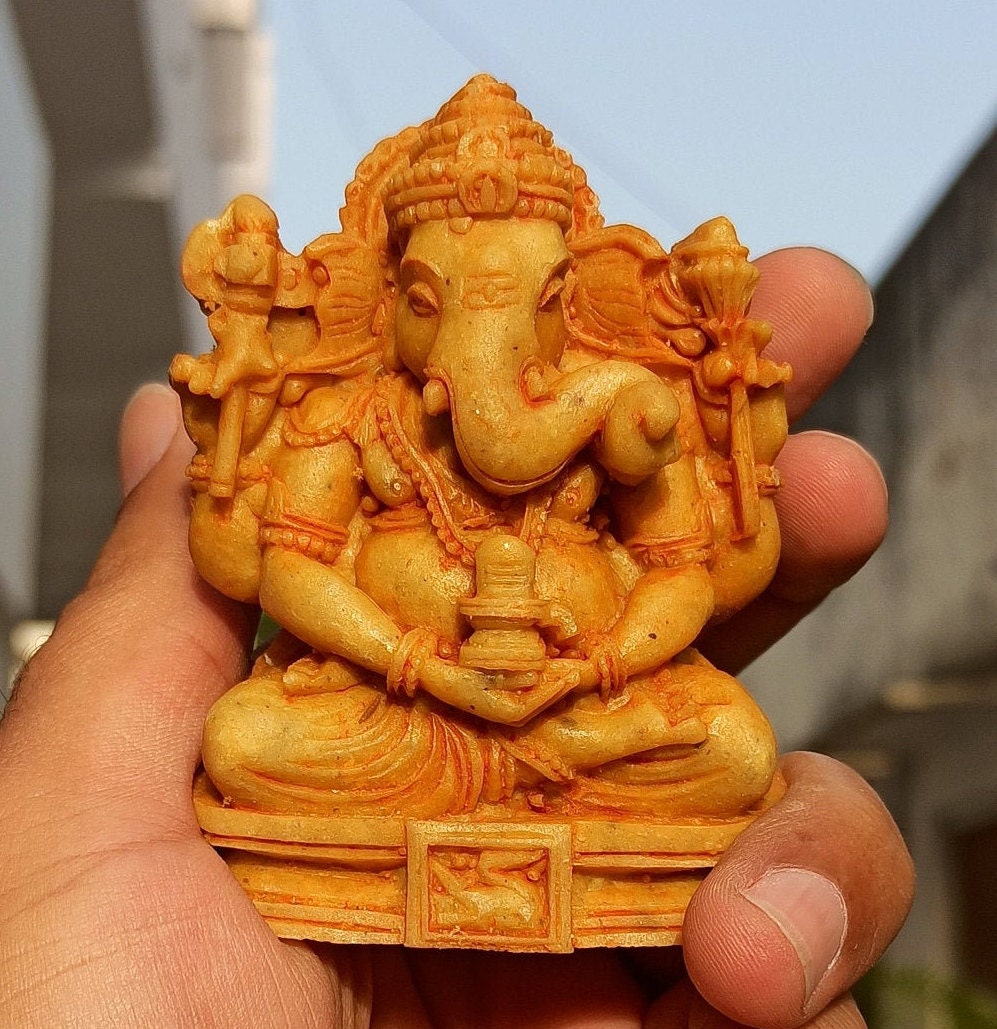 Lord Ganesha Cute Statue Ganesha Mini Statue Small Elephant - Etsy
