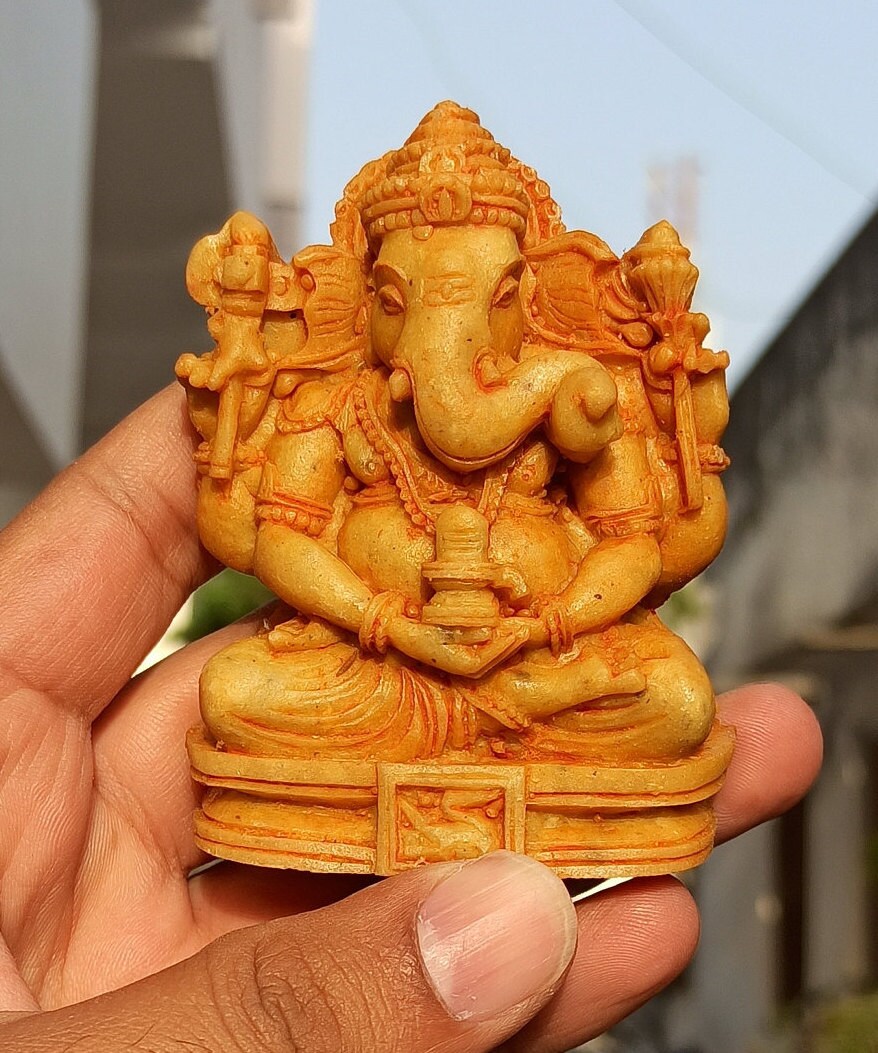 Lord Ganesha Cute Statue Ganesha Mini Statue Small Elephant - Etsy
