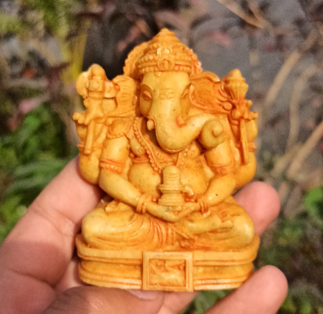 Lord Ganesha Cute Statue Ganesha Mini Statue Small Elephant - Etsy