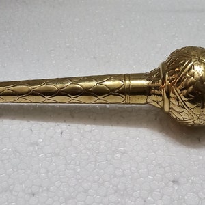 Lord Hanuman Gada, 11 Inch Hanuman Ji Gada, Hanuman Mace, Bajrangbali ...
