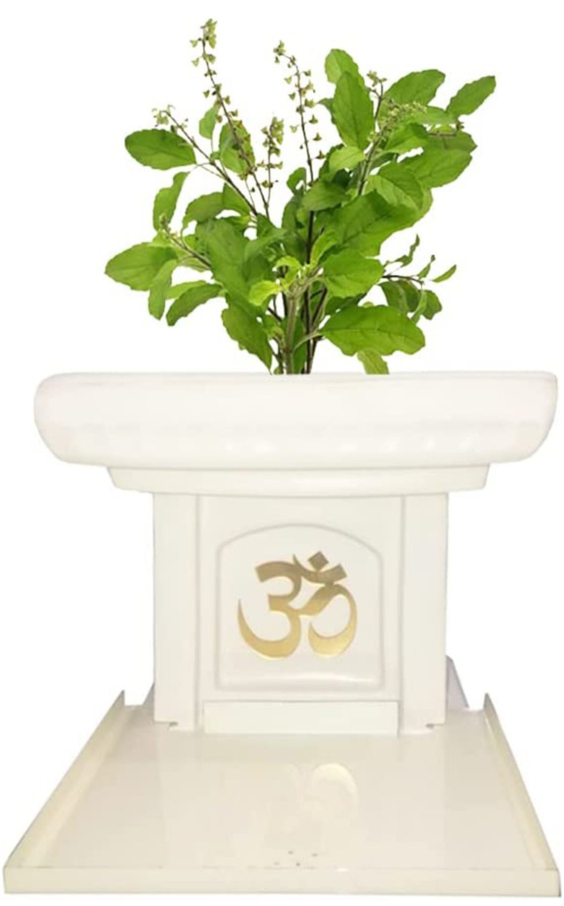 Fiberglass Tulsi Planter, Tulsi Planter for Pooja, Indoor Outdoor Tulsi ...