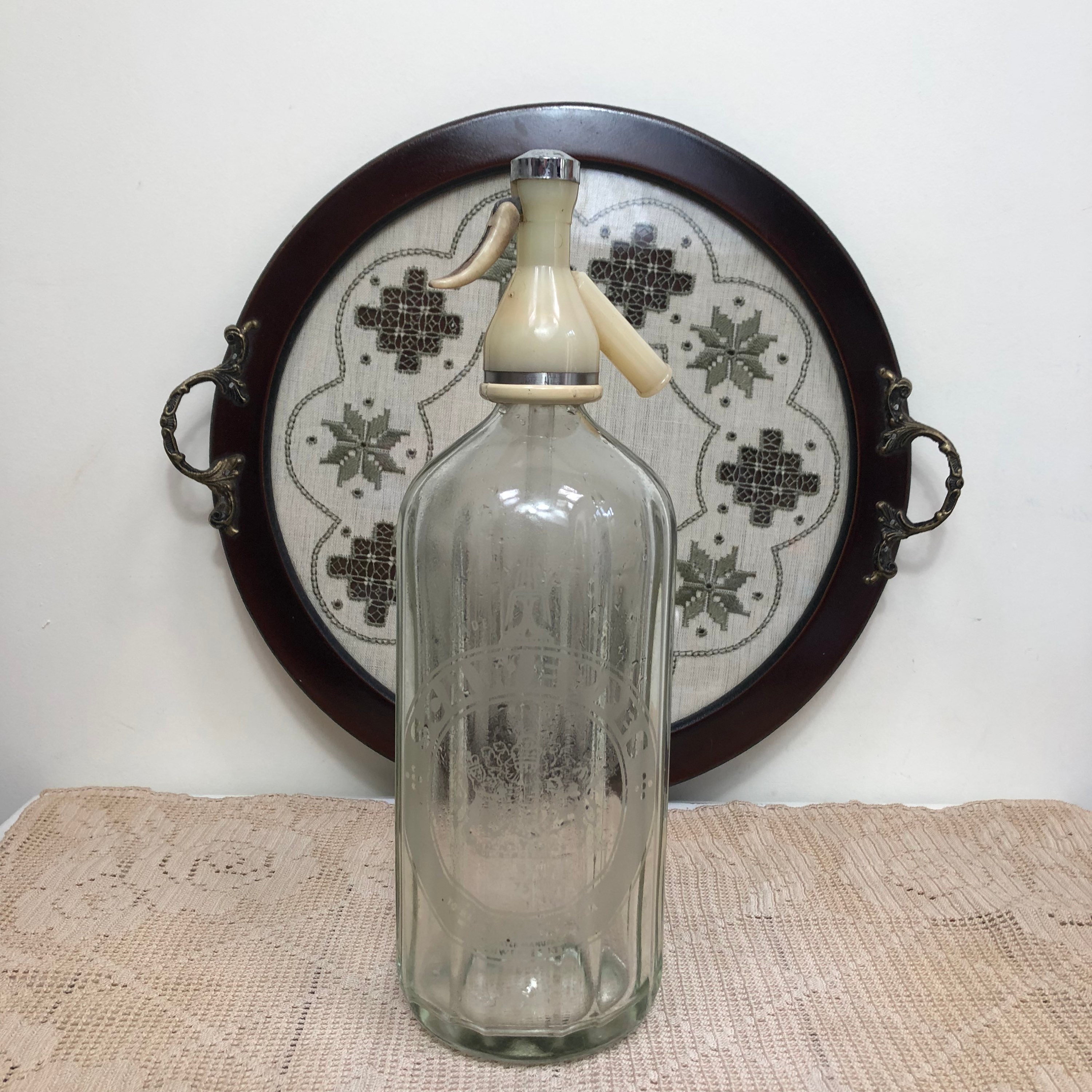 Vintage Schweppes Soda Syphon/ Bottle. Iconic Mid-century | Etsy