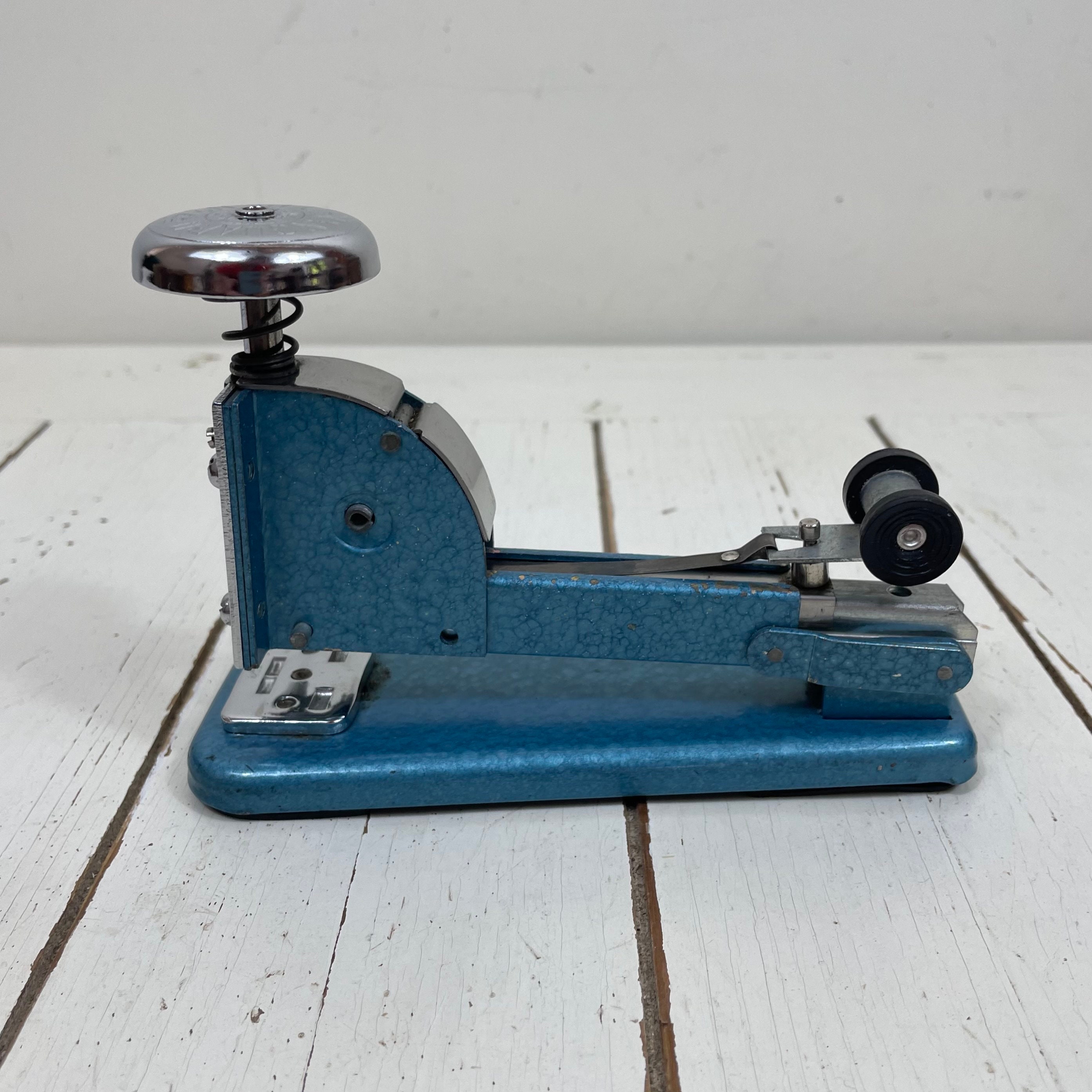 Vintage Blue & Chrome Vanguard Stapler. Type No 4A. Vintage - Etsy