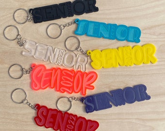 Senior 2022 Graduation Keychain - Etsy