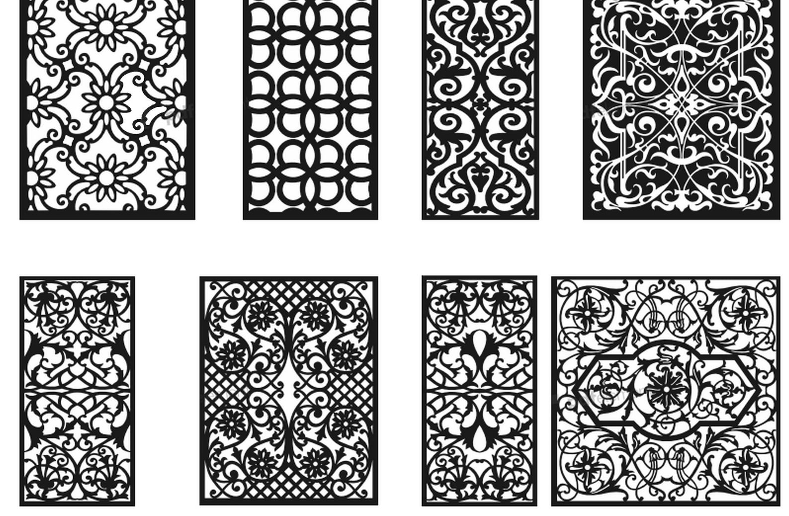 900x Panel Wall Vector Dxf, Designs Digital Project Laser Cutting Cnc ...