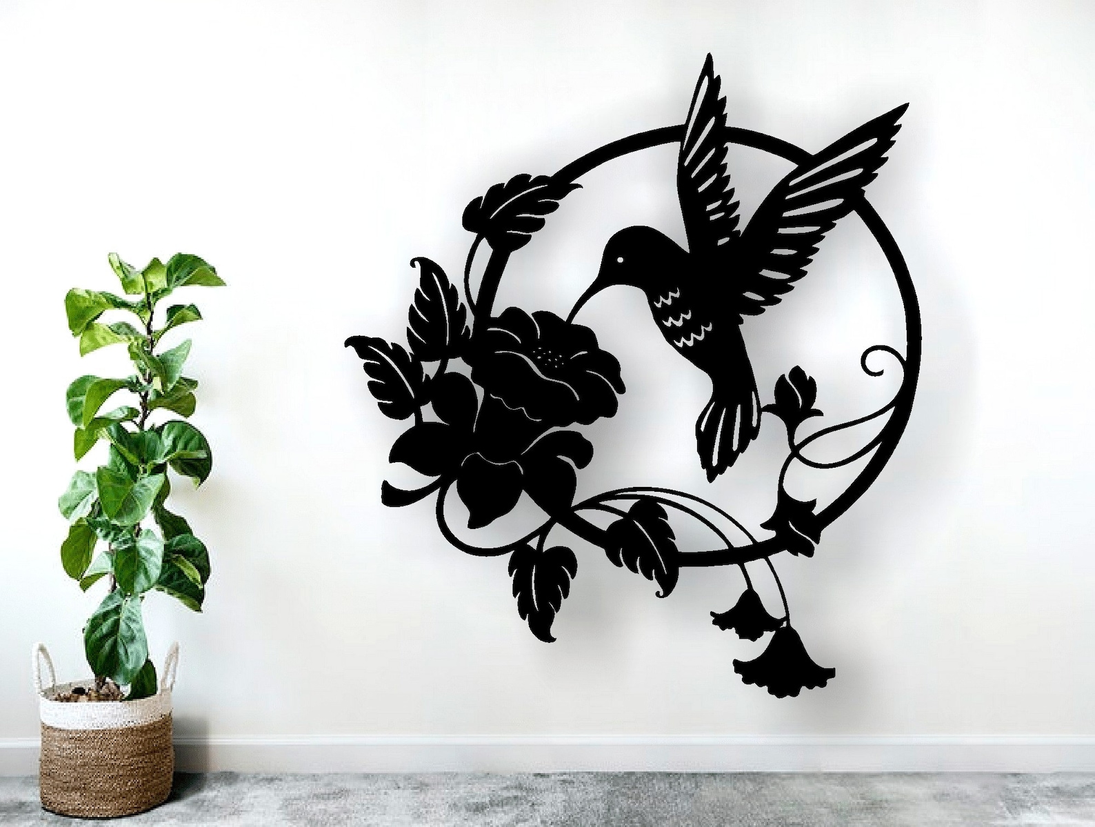 American Hummingbird Painel Vector Laser Cut Files SVG DXF - Etsy