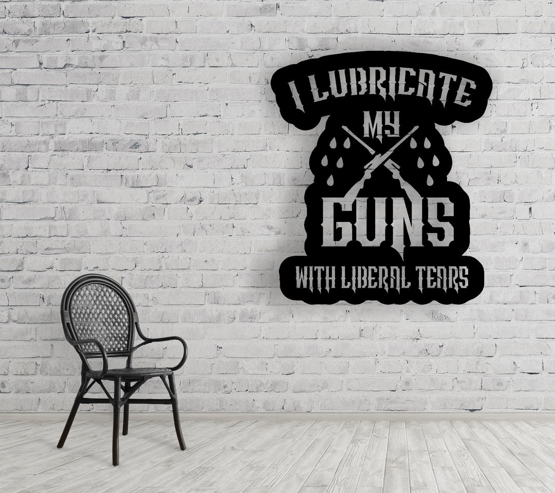 Liberal Tears Cut Files, Home Wall Art Decor, Cdr Vector, Dxf Vector ...