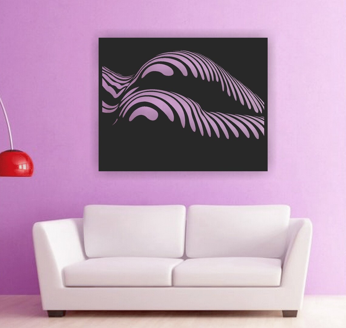 Woman Female Laser Cut Files SVG DXF Home Wall Art Decor Cdr | Etsy