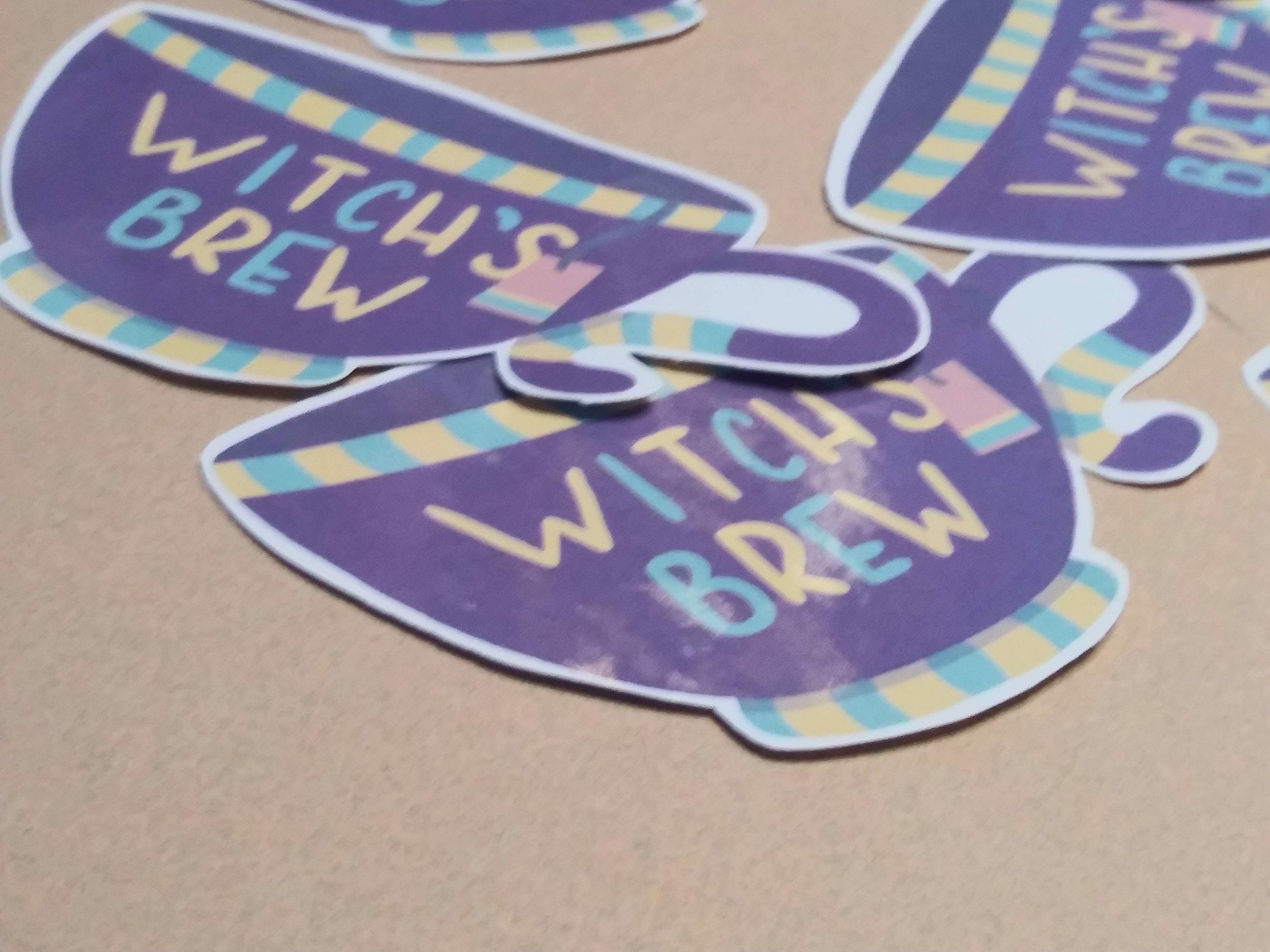 Witchs Brew Sticker | Etsy