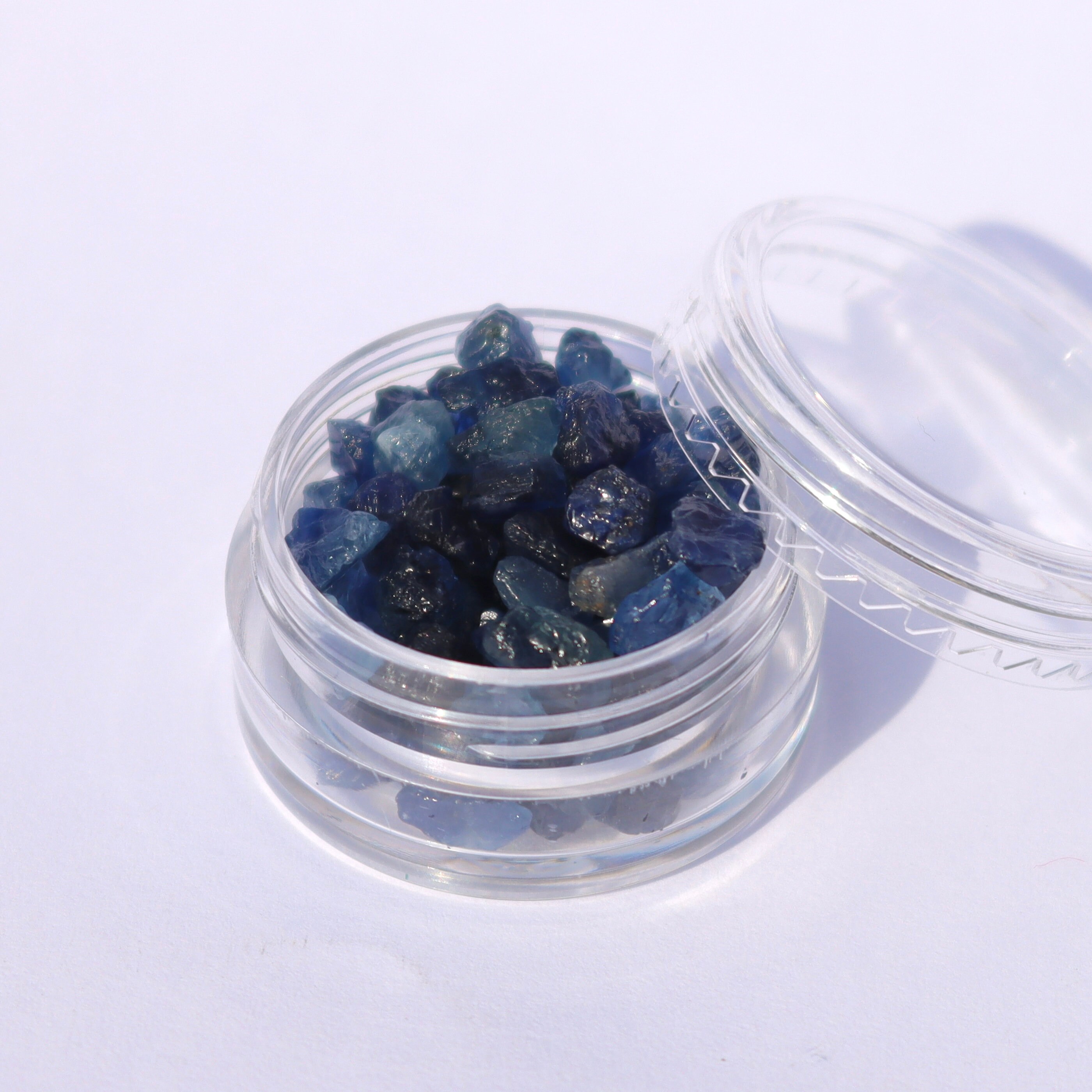 Crushed Sapphire Sapphire Gemstone Exotic Inlay Material - Etsy