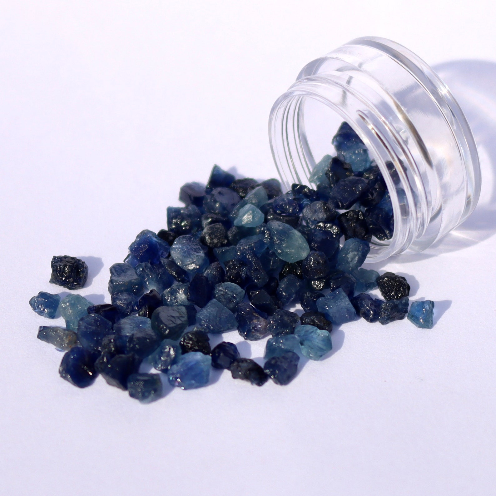 Crushed Sapphire Sapphire Gemstone Exotic Inlay Material - Etsy