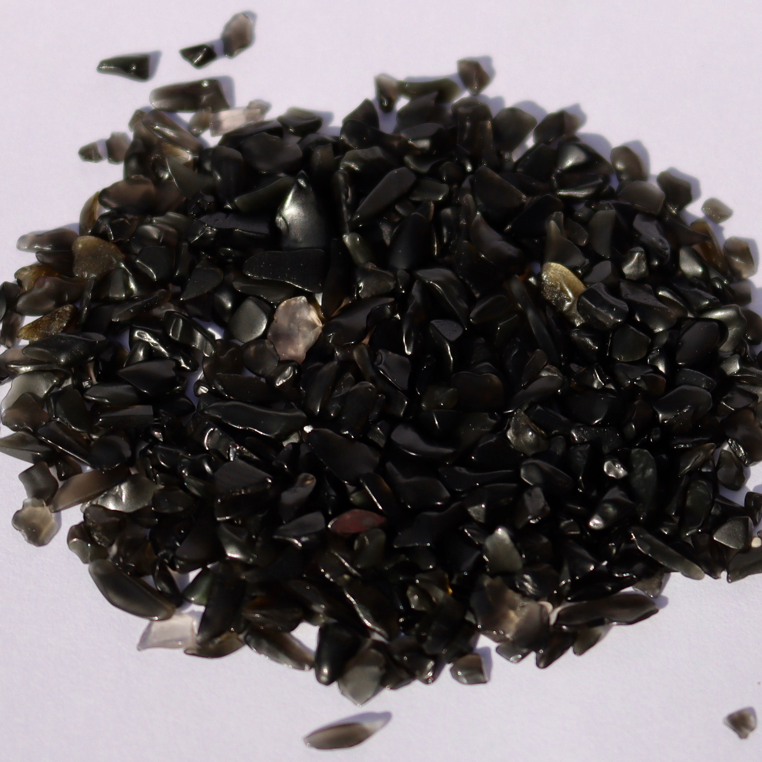 Buy Crushed Obsidian Obsidian Gemstone Exotic Inlay Material Online in ...