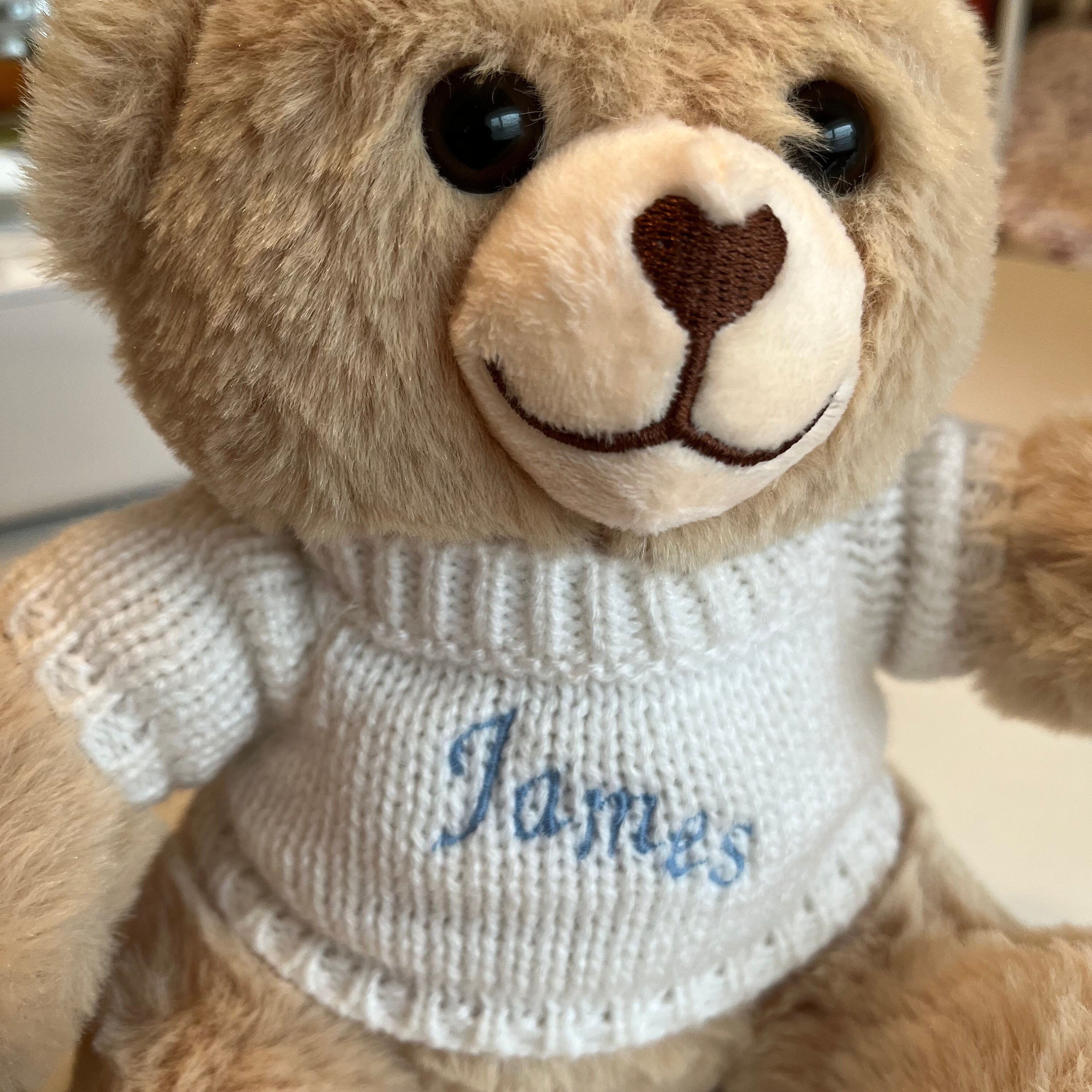 Personalised Kids Teddy, Bear, Personalized, New Baby Gift, Children ...