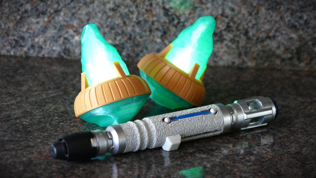 TARDIS Power Cell - 3D Printed Prop Replica - 10th Doctor Cosplay - Etsy UK