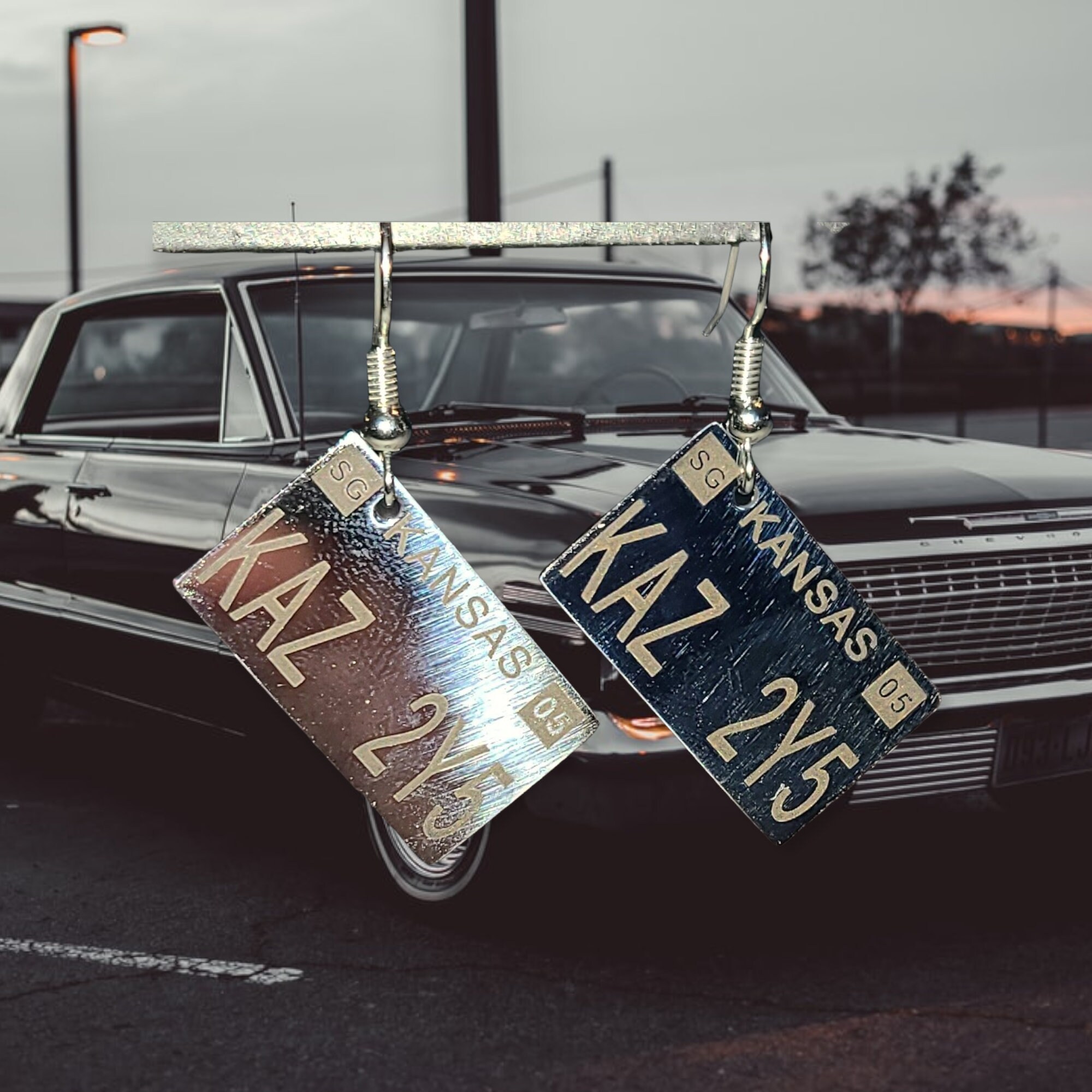 Supernatural Impala License Plate Wallpaper