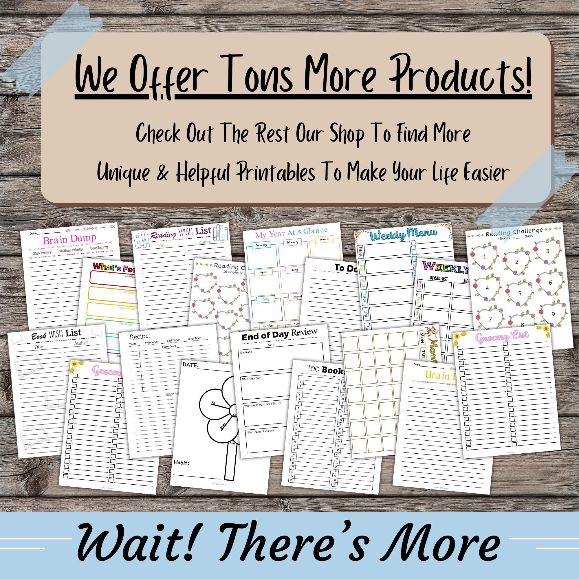 Simple to Do List Printable, Minimalist to Do List, Task List Template ...
