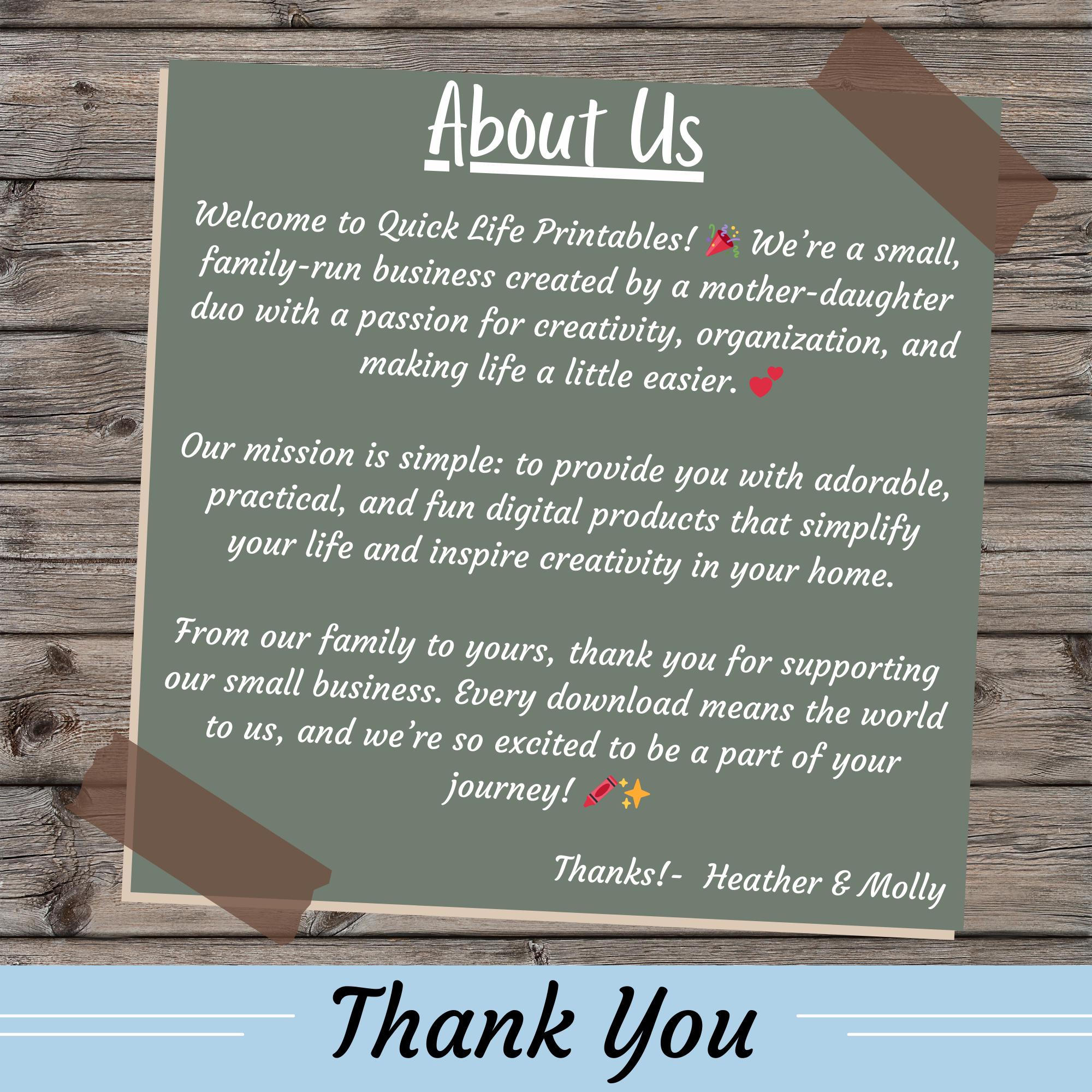 Seasonal Lined Paper Printable, Journaling Pages, Fun Seasons List ...