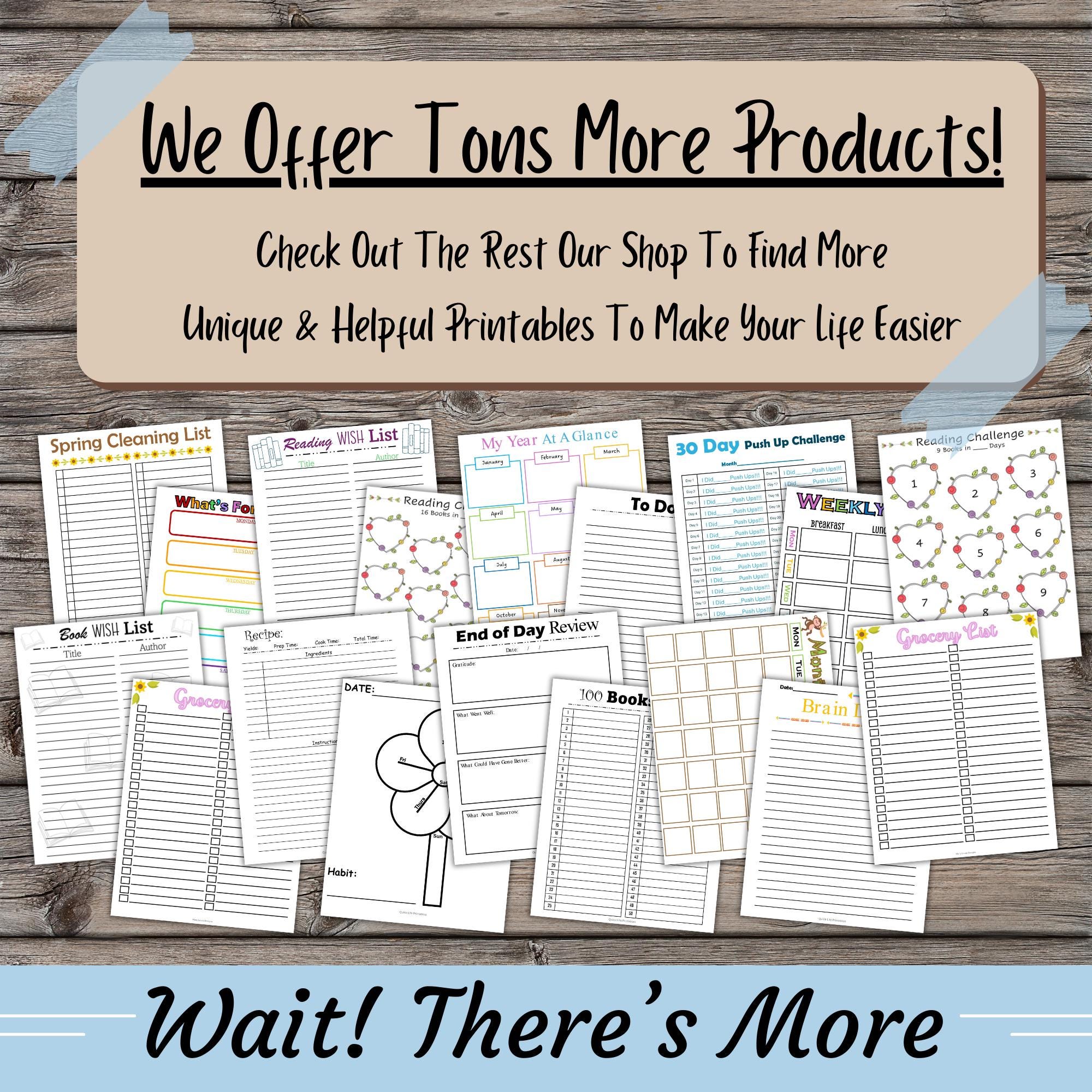 Stretching Streak Tracker: Wellness Challenge Printable (PDF) - Etsy