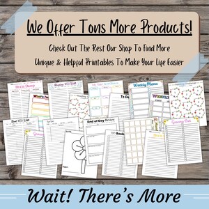 End of Day Review Worksheet: Daily Reflection Printable (PDF) - Etsy