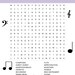 Musical Word Search Puzzles digital File - Etsy